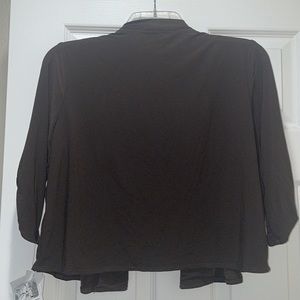 Perceptions | Dresses | Nwt Dark Brown Orange White And Red Patterned ...